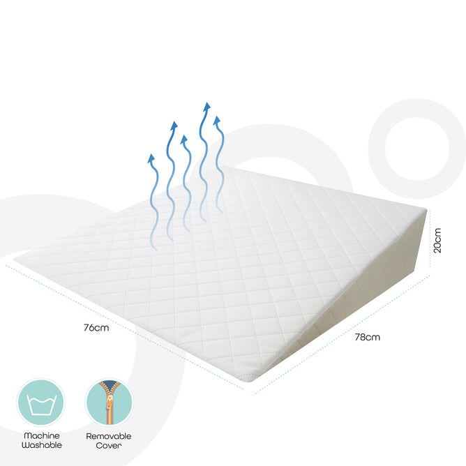 The Moon Brand GERD Wedge Pillow - Acid Reflux Relief & Better Sleep ...